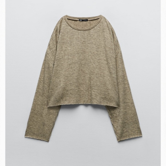 Zara | Pants & Jumpsuits | Zara Soft Pleated Top | Poshmark